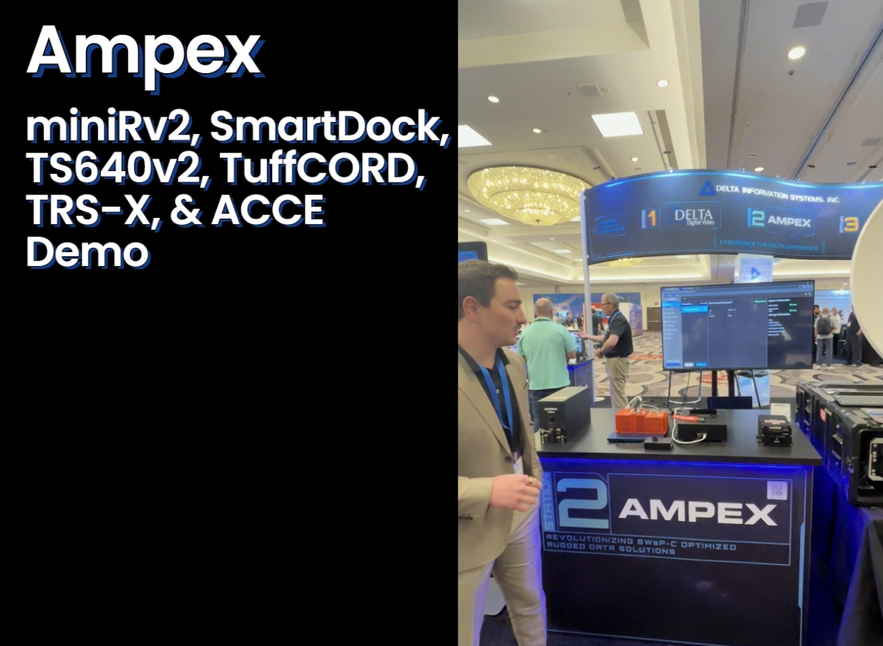 Ampex ITC 2025 | Flight Test Solutions Demo